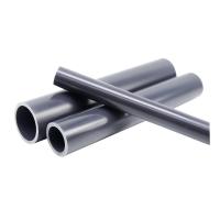 China Threaded PVC Pipe Eco-Friendly Grey Color 1 Inch PVC Plastic Tube with Male Female Thread for sale