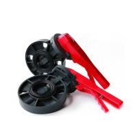 China 1.0MPA Pressure PVC 4 Inch Grooved Manual Butterfly Valve for Municipal Water Systems for sale