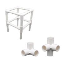 China DIY Kids Craft Bird Cage Water Supply UPVC Fittings Strong Pipe Fitting Names and Parts for sale