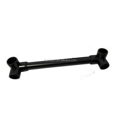 China PVC Furniture Fittings 2 Way 3 Way Corner Connectors for Plastic Tube Plumbing Names for sale