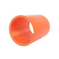 China Orange Color CPVC Pipe for Cable Protection Thickness 2.8M Processing Service Moulding for sale