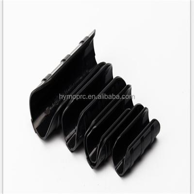 China 20mm 22mm Plastic Tube Clamp for Greenhouse Made of Strong Black Color ABS Material for sale