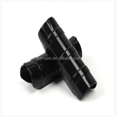 China Black Color ABS Material 22mm Greenhouse Film Fix Connecting Clamps for Customization for sale