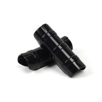 China Black Color ABS Material 22mm Greenhouse Film Fix Connecting Clamps for Customization for sale