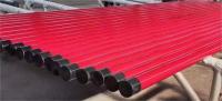 China Moulding Service Seamless Steel Pipe with Black Paint and Beveled Ends Schedule 40 for sale