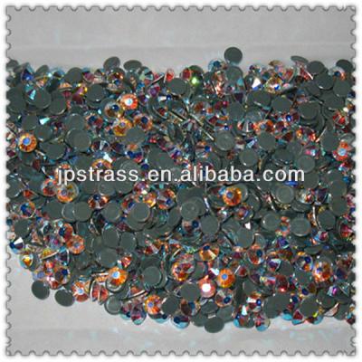 China Wholesale rhinestone crystal porcelain Flatback ss20 ab hotfix price for sale