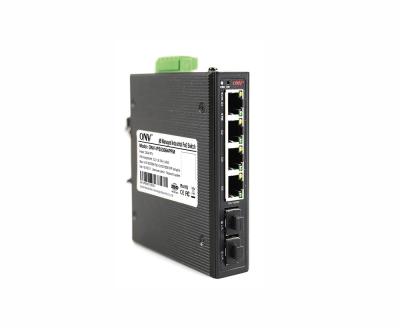 China 6-port Gigabit Industrial PoE Switch with 30W PoE and SFP Fiber Ports for Easy Managed Networks for sale