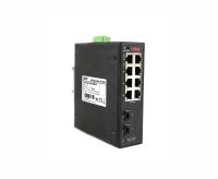 China 10-Port Gigabit Easy Managed PoE Switch For Industrial Automation Networks for sale