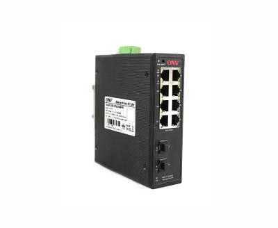 China 10-Port Gigabit Easy Managed PoE Switch For Industrial Automation Networks for sale