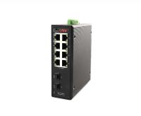 China 10-Port Gigabit Easy Managed PoE Switch For Industrial Automation Networks for sale