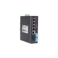 China 6 Port Gigabit Industrial PoE Switch With Bypass Function L2+ Network Management for sale