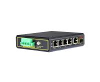 China Unmanaged 6 Port Gigabit PoE Switch Vibration Resistant For Industrial Automation for sale