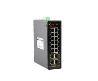 China Industrial 16 Port Gigabit PoE Switch 52Gbps For Communication Network for sale