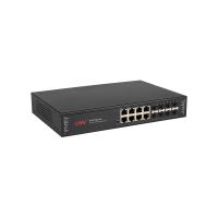 China 16 Port Gigabit Managed PoE Switch IEEE802.3af IEEE802.3at for Enterprise Networks for sale