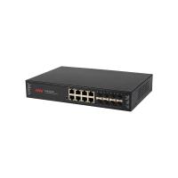 China 16 Port Gigabit Managed PoE Switch IEEE802.3af IEEE802.3at for Enterprise Networks for sale