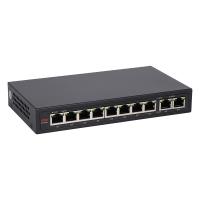 China Unmanaged Model 10 Port Gigabit PoE Switch With 20Gbps Switching Capacity for sale