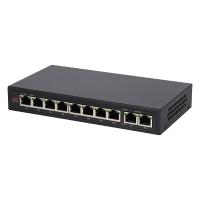 China Unmanaged Model 10 Port Gigabit PoE Switch With 20Gbps Switching Capacity for sale