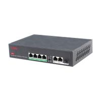 China 7 Port Gigabit PoE Switch With 6 RJ45 Ports 1 SFP Fiber Port For Flexible Networking for sale