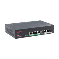 China 7 Port Gigabit PoE Switch With 6 RJ45 Ports 1 SFP Fiber Port For Flexible Networking for sale