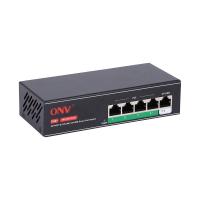 China 5 Port 10/100M Smart PoE Switch With 30W Per Port And Watchdog Function for sale