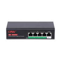 China 5 Port 10/100M Smart PoE Switch With 30W Per Port And Watchdog Function for sale