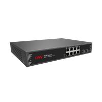China 10 Port Gigabit Managed POE Switch IEEE802.3af IEEE802.3at Standard For CCTV Surveillance for sale