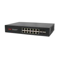 China 16 Port 10G Uplink Managed Ethernet Switch With L3 Network Management for sale