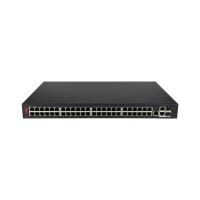 China 48 PoE Ports 30W Per Port 600W Total Power Gigabit Uplink PoE Fiber Switch for sale
