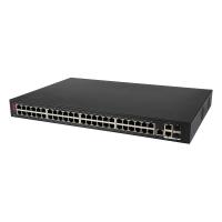 China 48 PoE Ports 30W Per Port 600W Total Power Gigabit Uplink PoE Fiber Switch for sale