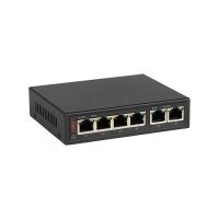 China 6 Port 10/100M PoE Switch With 90W PoE Output For High Power Devices for sale