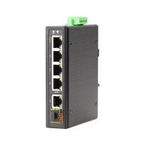 China Unmanaged 6 Port Gigabit PoE Switch Vibration Resistant For Industrial Automation for sale