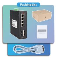 China 8 Port Gigabit Industrial PoE Switch With 30W PoE And 56Gbps Switching Capacity for sale