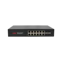 China 16 Port 10G Uplink Managed Ethernet Switch With L3 Network Management for sale