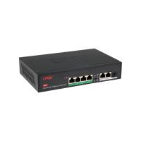 China 7-port Gigabit PoE switch with 60W PoE++ port, watchdog function, and 250m extended range for reliable network power for sale