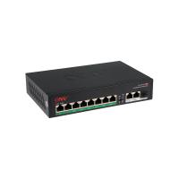 China Zero Configuration 11 Port Gigabit PoE Switch With 12Gbps Switching Capacity for sale