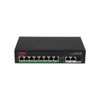 China Zero Configuration 11 Port Gigabit PoE Switch With 12Gbps Switching Capacity for sale