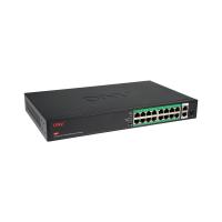 China 19 Port Gigabit Uplink PoE Switch With 250W Power For High Density Networking for sale