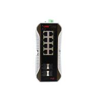 China 12 Port 2.5G L3 Managed Industrial PoE Switch DIN Rail Or Desktop Installation for sale