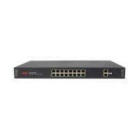 China 20 Port Gigabit PoE Switch Unmanaged IEEE802.3af IEEE802.3at Support For IP Camera for sale