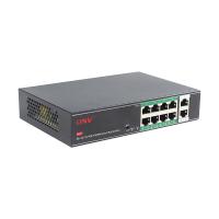 China 10 Port PoE Network Switch 120W With Gigabit Uplink  For Reliable Connectivity for sale
