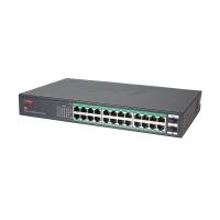 China 26 Port Gigabit PoE Switch With 30W PoE Per Port Gigabit Uplink SFP Ports for sale