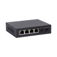China Enterprise Grade 6 Port 2.5G PoE Switch With SFP+ Fiber Ports Easy Installation for sale