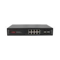 China 12 Port 2.5G Managed PoE Switch Shock Resistant With L3 Network Management for sale