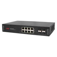 China 12 Port 2.5G Managed PoE Switch Shock Resistant With L3 Network Management for sale