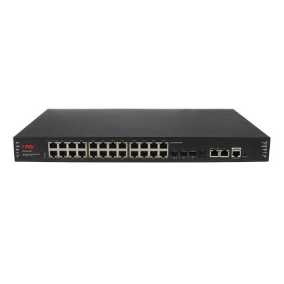 China Enterprise 30 Port 2.5G Managed PoE Switch With 240Gbps Switching Capacity for sale