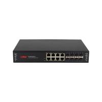 China 16 Port Gigabit Managed PoE Switch IEEE802.3af IEEE802.3at for Enterprise Networks for sale