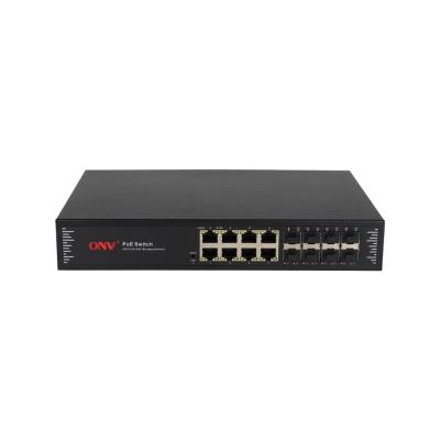 China 16 Port Gigabit Managed PoE Switch IEEE802.3af IEEE802.3at for Enterprise Networks for sale
