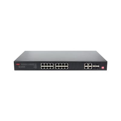 China 20-port Gigabit Easy Managed PoE Switch with 30W per Port Power Delivery for sale