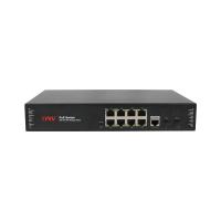 China 10 Port Gigabit Managed PoE Switch With 30W Per Port And 20Gbps Switching Capacity for sale