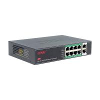 China Unmanaged 10 Port Gigabit PoE Switch 30W Per Port For Enterprise Networks for sale